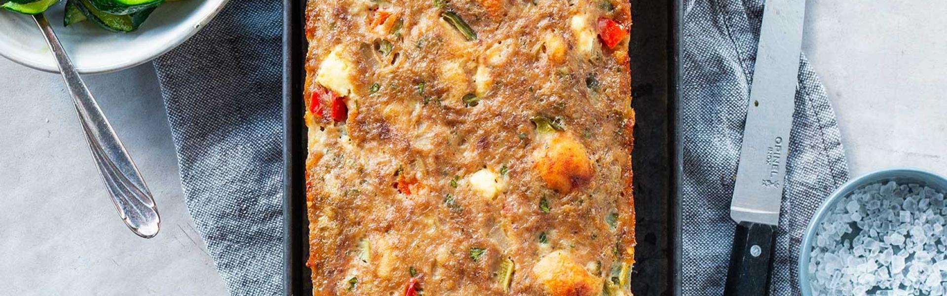 Hackbraten mit Feta und Paprika - der beste! | Simply Yummy