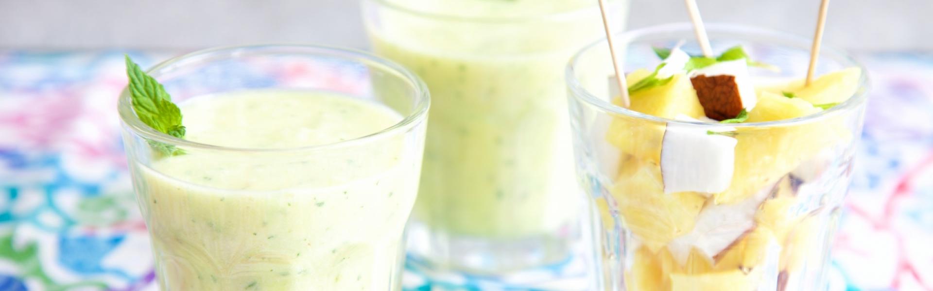 Ananas-Smoothie à la Piña Colada | Simply Yummy