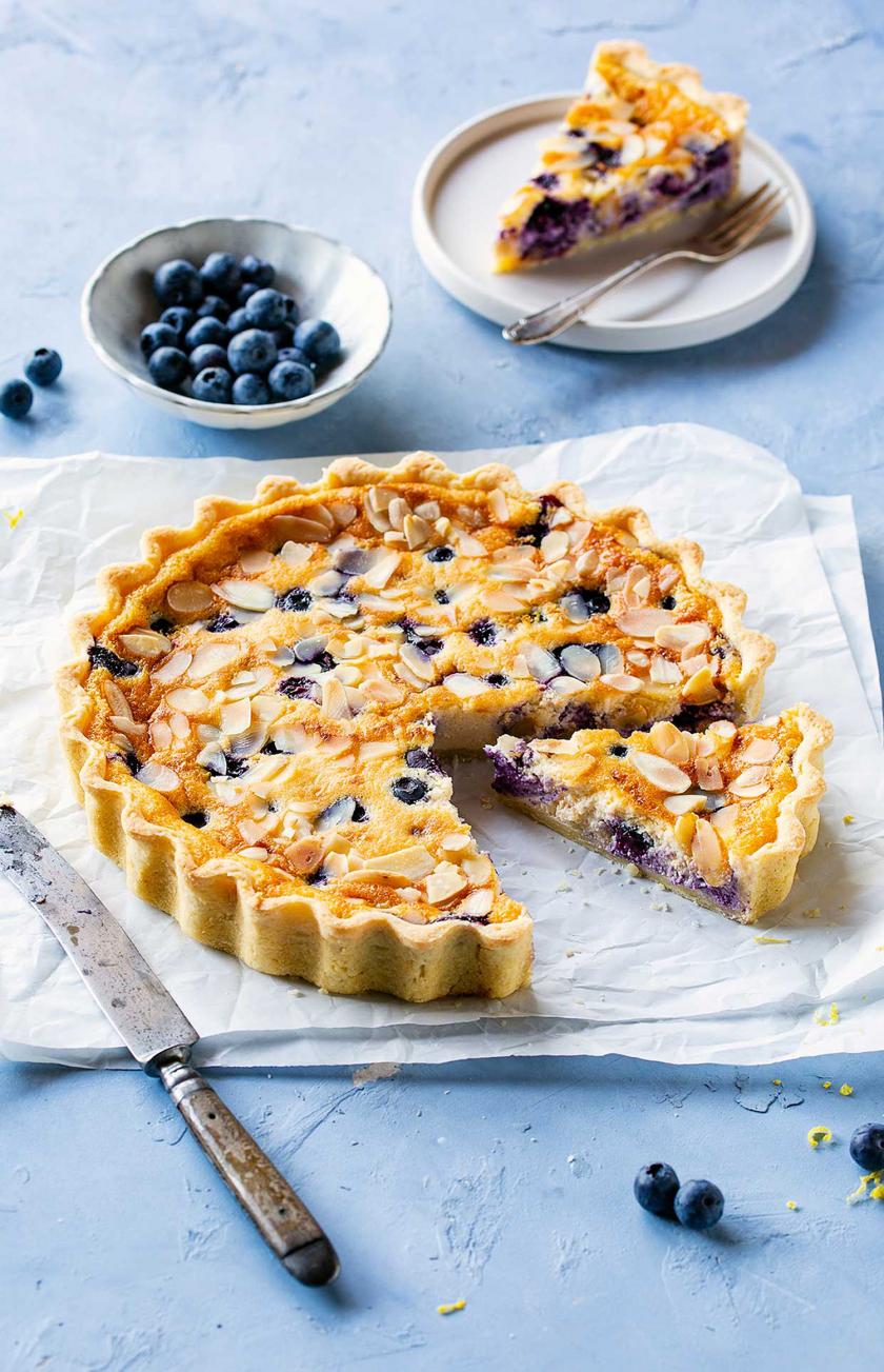 Heidelbeerkuchen Mit Schmand