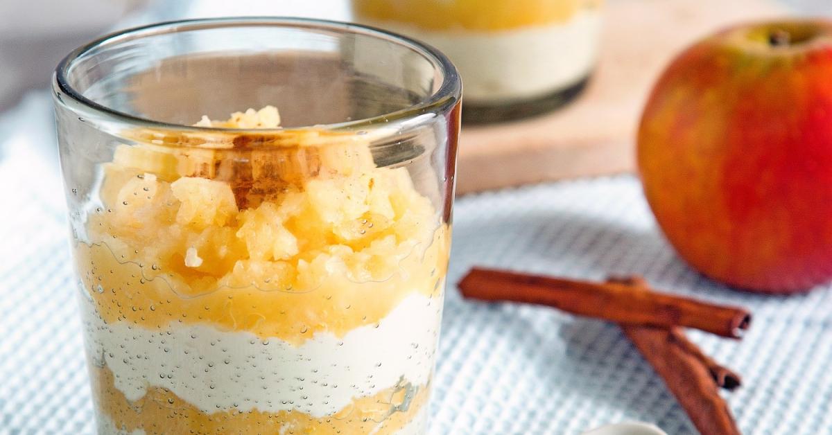 Apfel-Zimt-Quark im Cookit: 4-Zutaten-Dessert | Simply Yummy