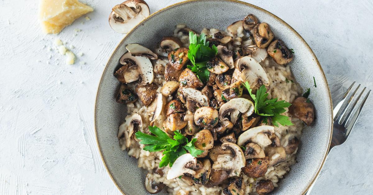 Champignon-Risotto nach einfachem Rezept | Simply Yummy