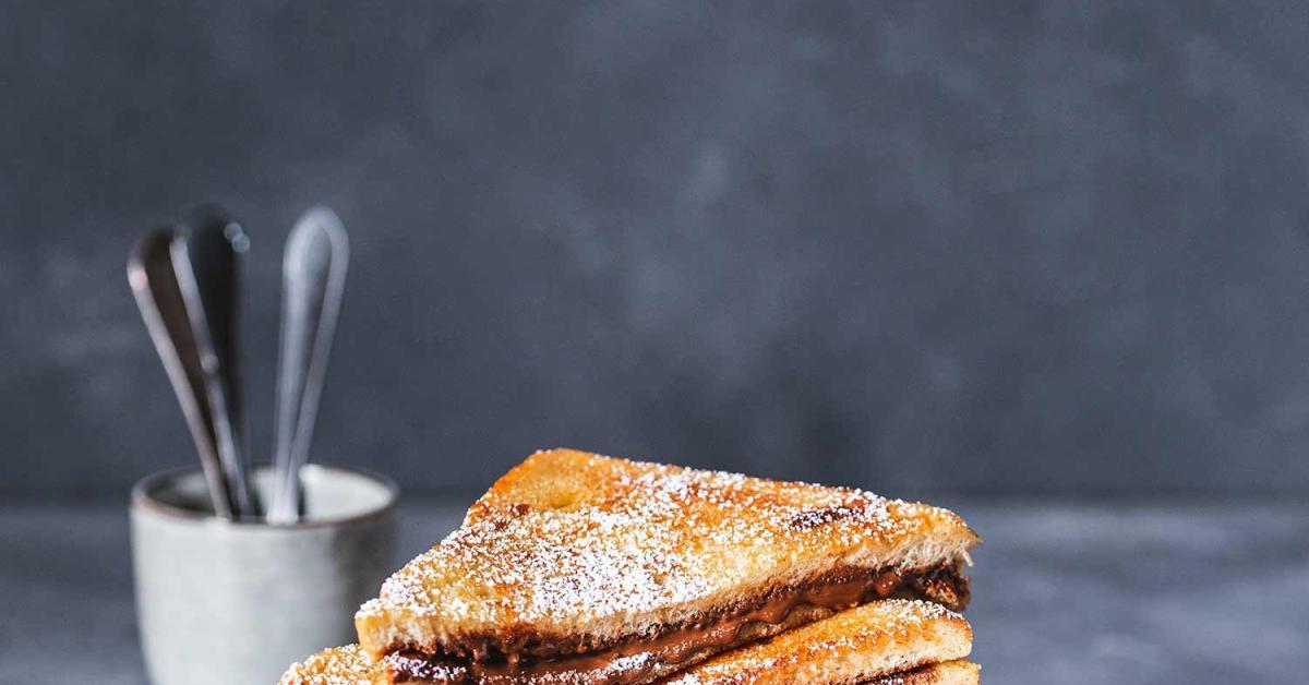 French Toast Nutella mit warmem Schokokern | Simply Yummy