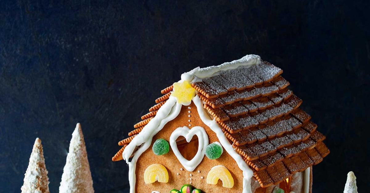 Lebkuchenhaus mit Vorlage und vielen Tipps | Simply Yummy