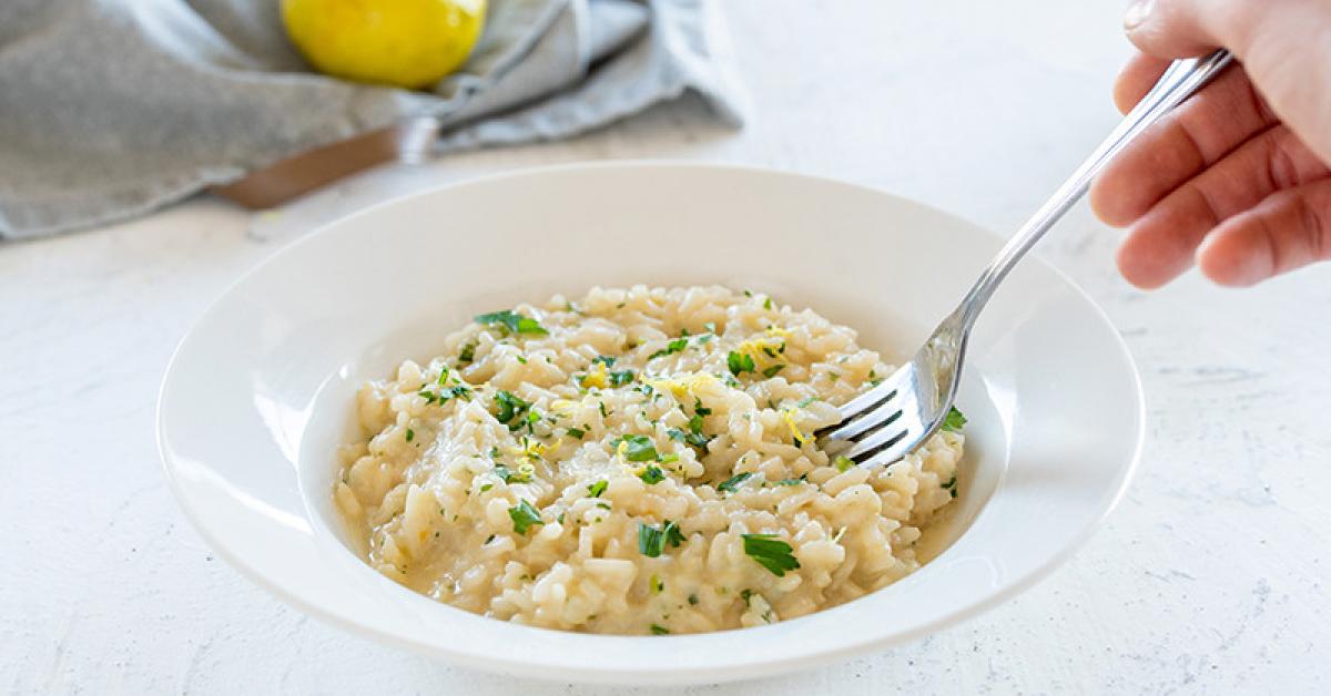 Risotto Mit Zitrone