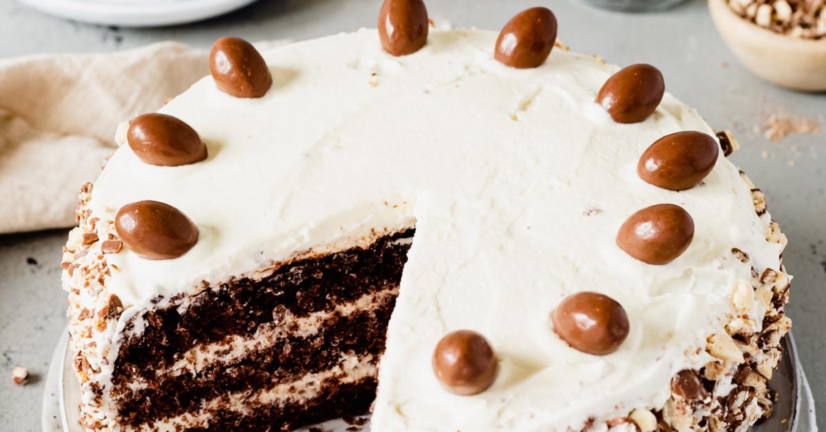 Schokobon-Torte ganz einfach mit Creme | Simply Yummy