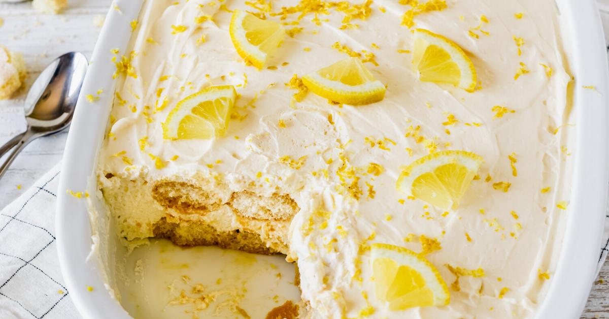 Zitronen-Tiramisu so erfrischend | Simply Yummy